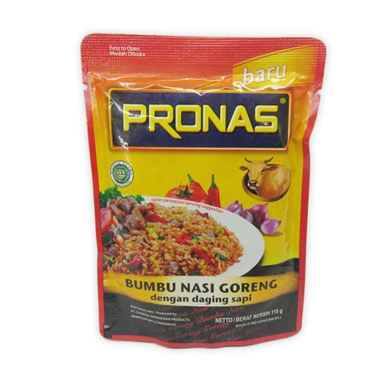 Jual PRONAS BUMBU NASI GORENG 110 GR di Seller Bunda pipin mart - Kebon ...