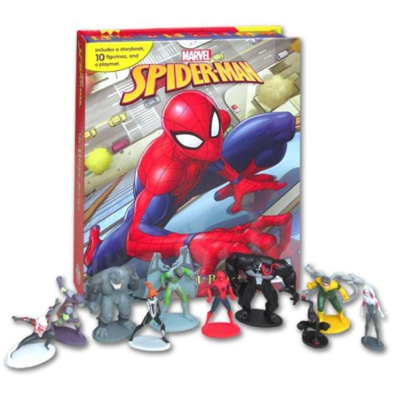 Jual My Busy Book Marvel Spiderman includes a Storybook, 10 Disney ...