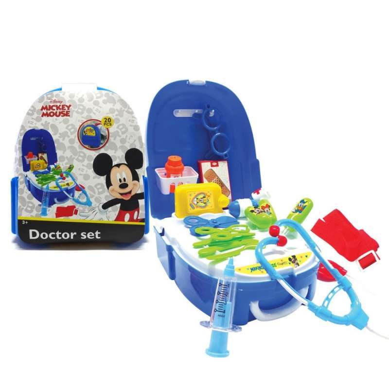 Jual Mainan Dokter Mickey Koper Dokter Doctor Set Mickey Mouse di ...