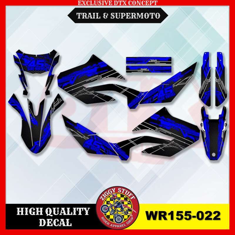 Jual Decal wr155 full body decal wr155 stiker motor wr155 stiker motor ...