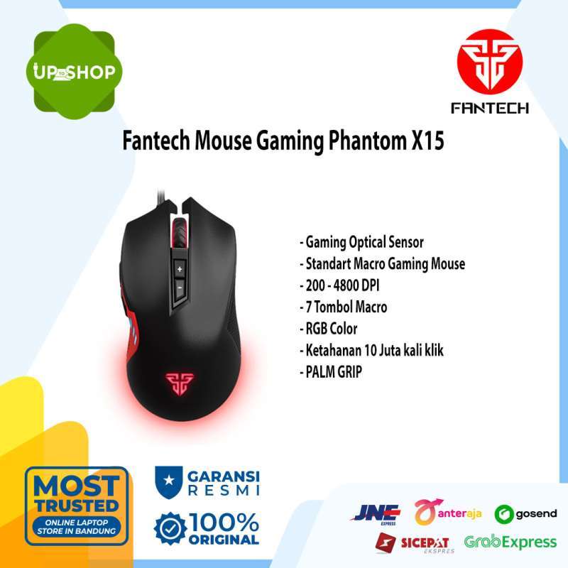 Jual Fantech Mouse Gaming X15 PHANTOM di Seller Up To Shop - Up To Shop ...
