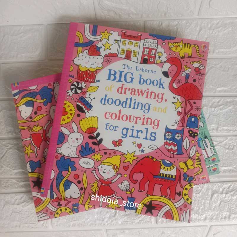 Jual USBORNE BIG BOOK of DRAWING, DOODLING and COLOURING USBORNE BIG ...
