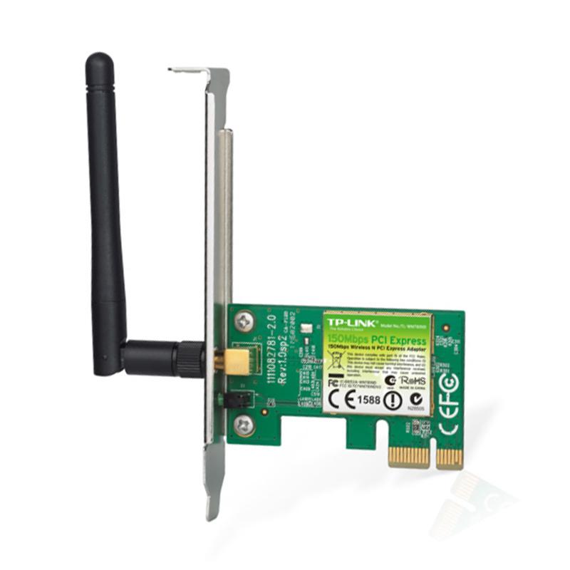 Jual TP-LINK TL-WN781ND Wireless N PCIe Adapter [150 Mbps] di Seller ...