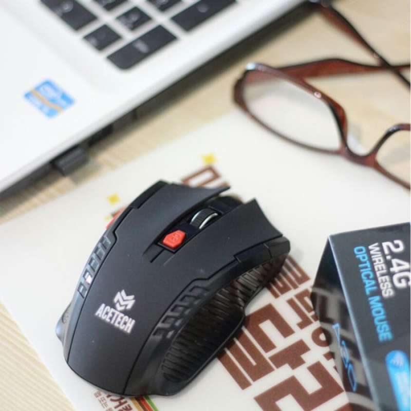 Jual Acetech A30 Mouse Gaming Wireless - Mouse Wireless Gamers 2.4ghz ...