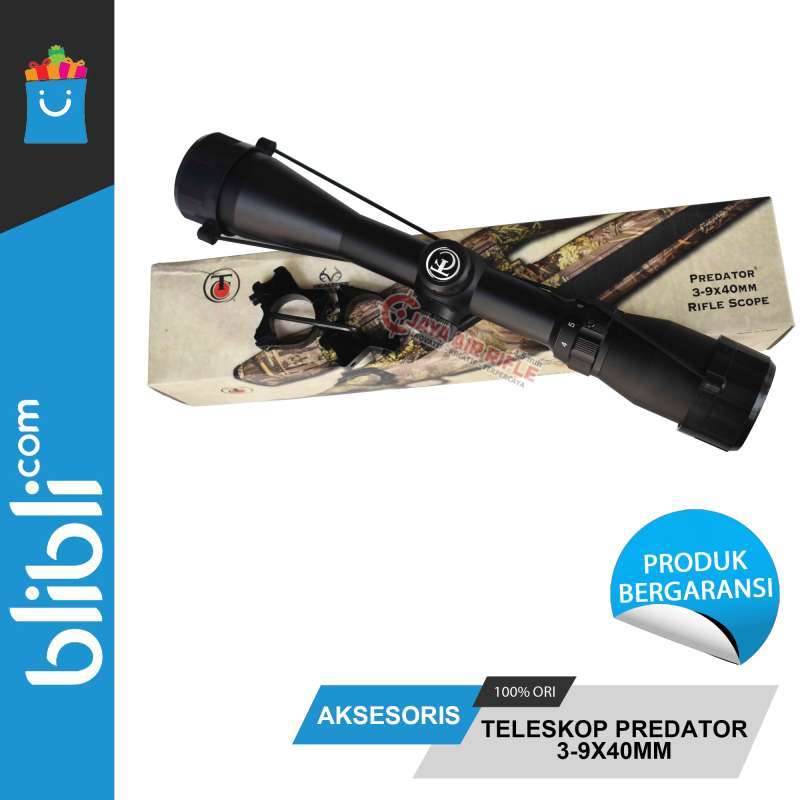 Jual Teleskop Senapan Angin Predator 3-9x40 MM di Seller Jaya Air Rifle ...
