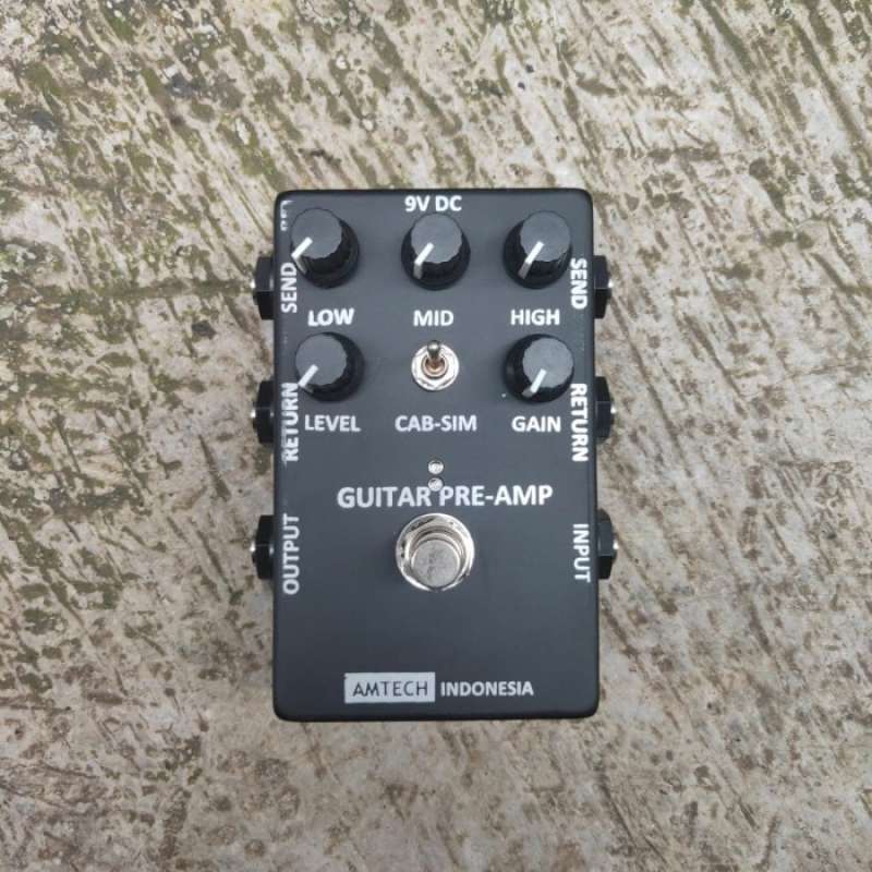 Jual Preamp gitar clean rase FENDER pedal stomp box AMTECH Indonesia di ...