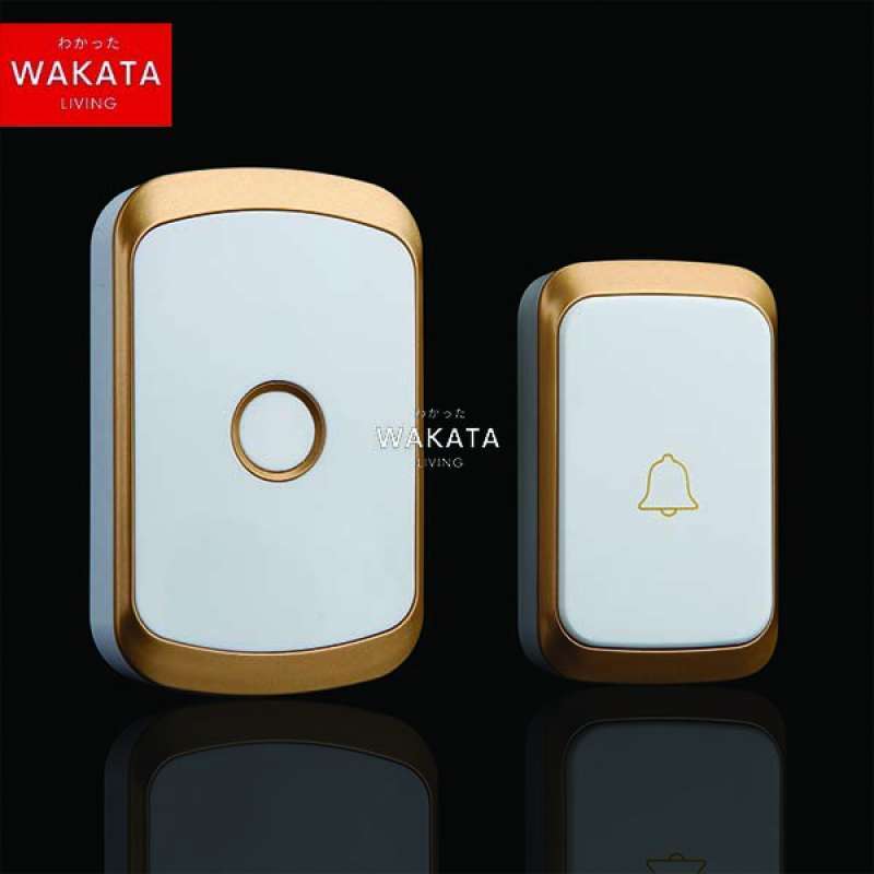 Promo Thome Bel Rumah Tanpa Kabel / Wireless Waterproof Door Bell Pintu ...