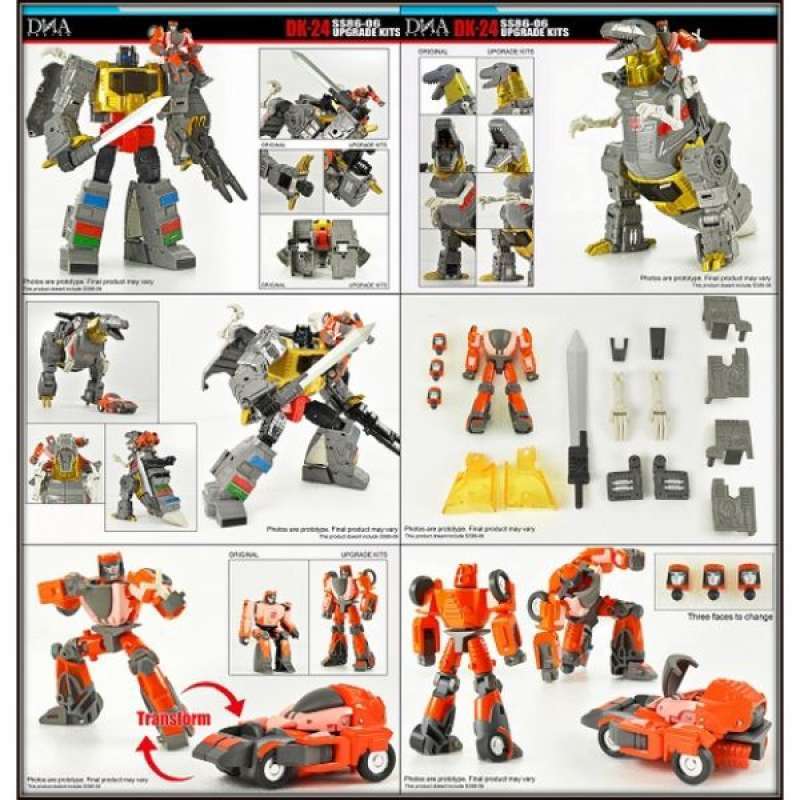 Jual [IN STOCK] DNA Design DK-24 DK24 Upgrade Kit for Transformers ...