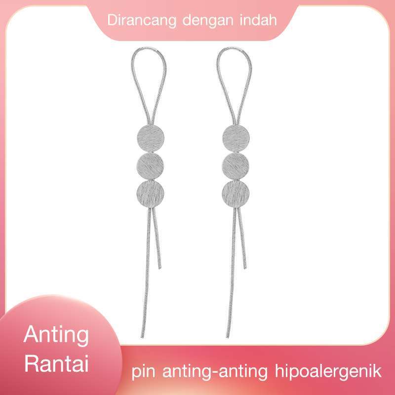Jual Anting Logam Elegan Wanita Punk Earth Cool Black Harajuku Style ...