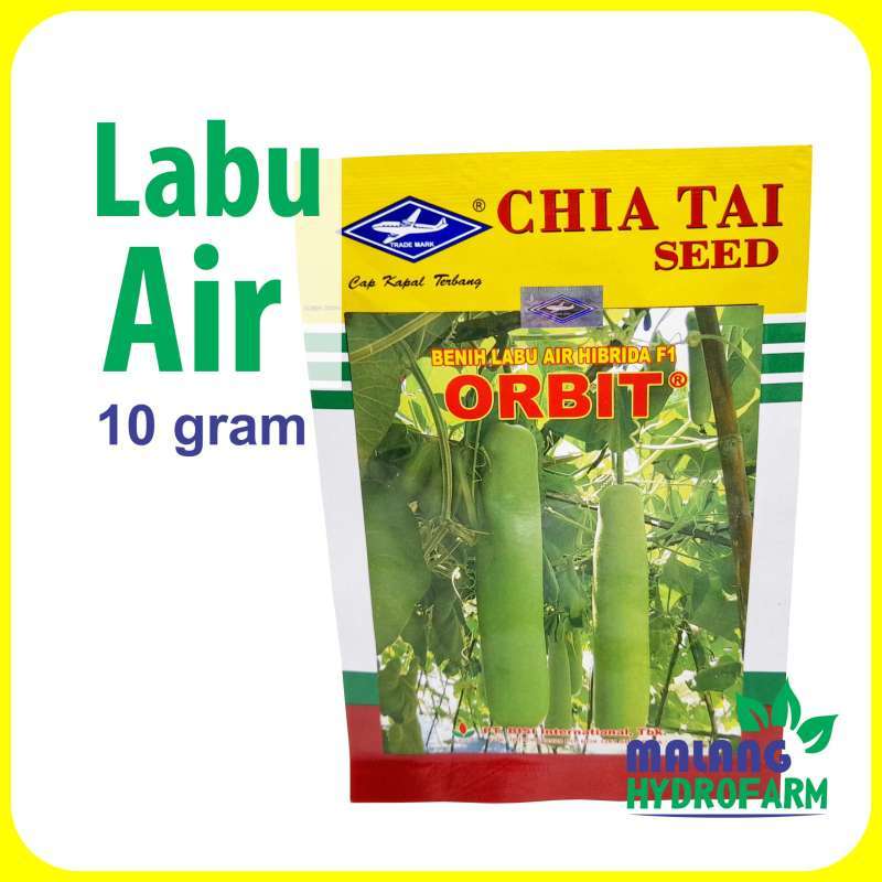 Jual Benih Labu Air Orbit F1 10 gram Cap Kapal Terbang bisi hibrida ...