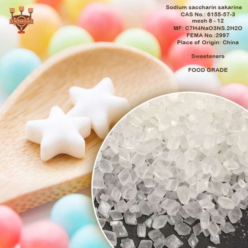 Jual Sacharine Sakarin Pemanis Makanan Pengganti Gula 500g di Seller ...