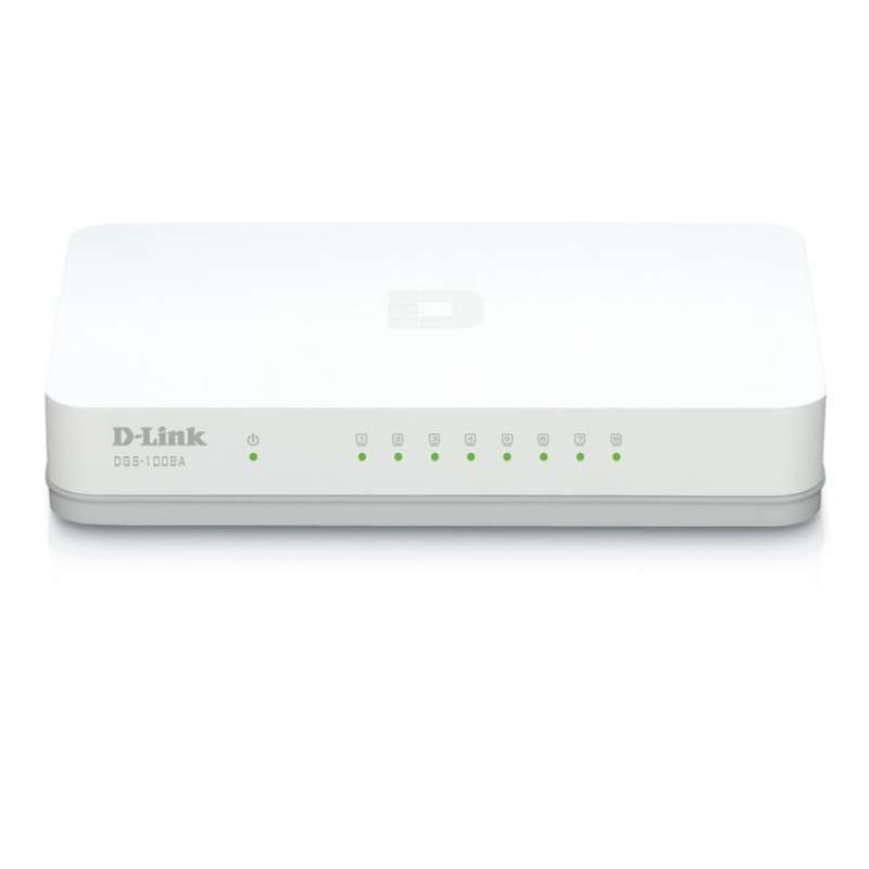 Jual D-LINK DGS-1008A 8-Port DLINK DGS1008A 8port Gigabit Switch Hub di ...