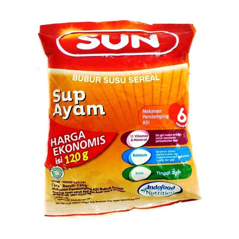 Jual SUN Sup Ayam Makanan Bayi [120 g/ Kemasan Sachet] di Seller Dede ...