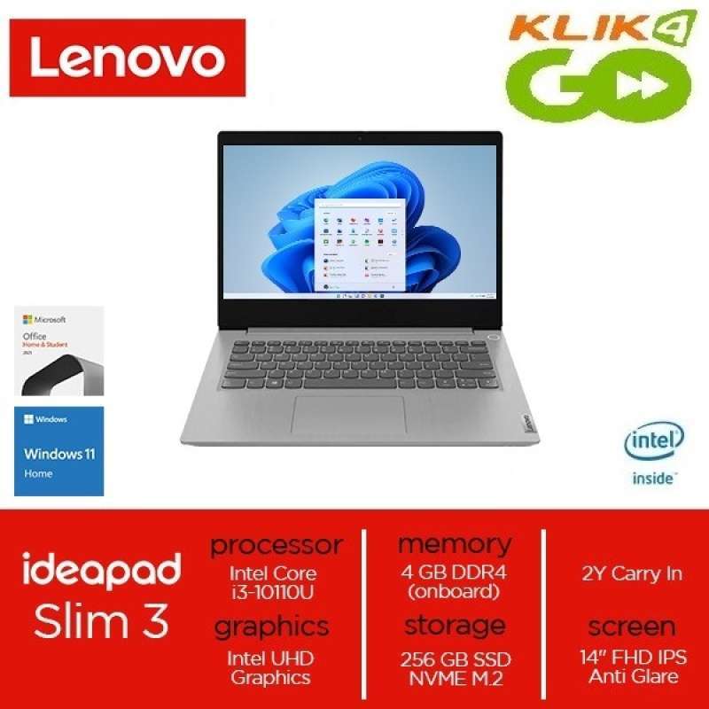 Jual Lenovo Ideapad Iml I U Ram Gb Gb Ssd Fhd Ips Win Home Ohs