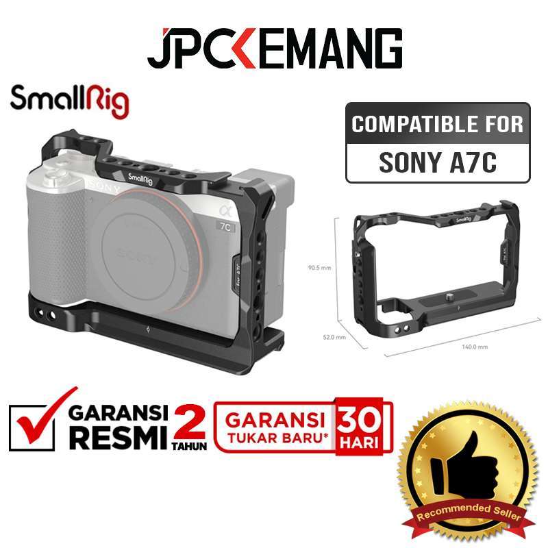 Jual JPC KEMANG SmallRig Camera Cage Sony A7C Small Rig 3081B GARANSI ...