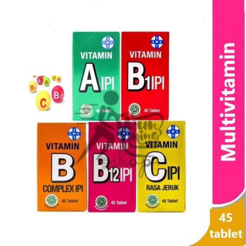 Jual IPI All Varian @ 45 tablet - suplemen multivitamin harian - IPI B ...