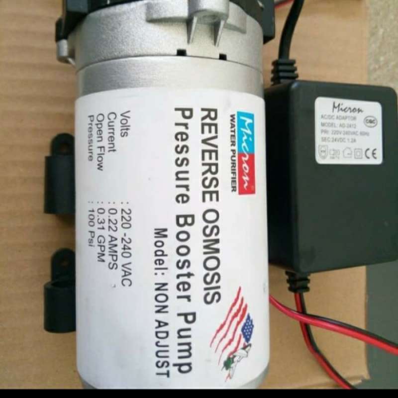 Jual Mesin Pompa Air RO 24 Volt Pompa Booster Reverse osmosis ...