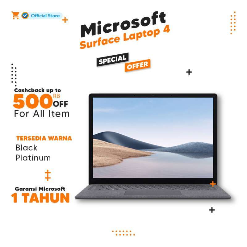 Jual Microsoft Surface Laptop 4 13 Core I5 1135g7 Ram 8gb 512gb Ssd