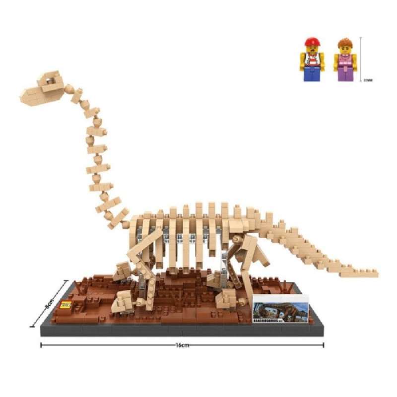 Jual BRICKS NANO BLOCK LOZ BLOCKS CREATOR 9028 BRACHIOSAURUS di Seller ...