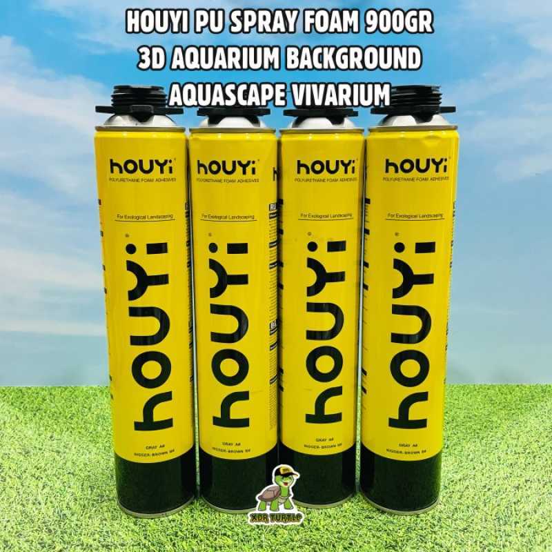 Promo Gratis Ongkir Huoyi Pu Spray Foam 3D Background Terrarium ...
