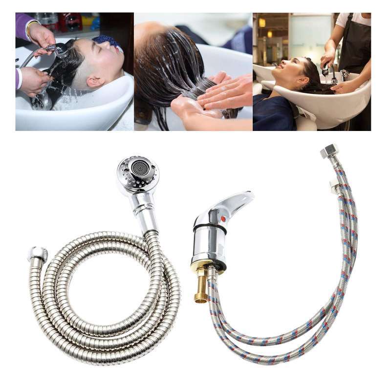 Jual Tap Shower Spray Hose Bath Sink Spray Attachment Head Washing ...