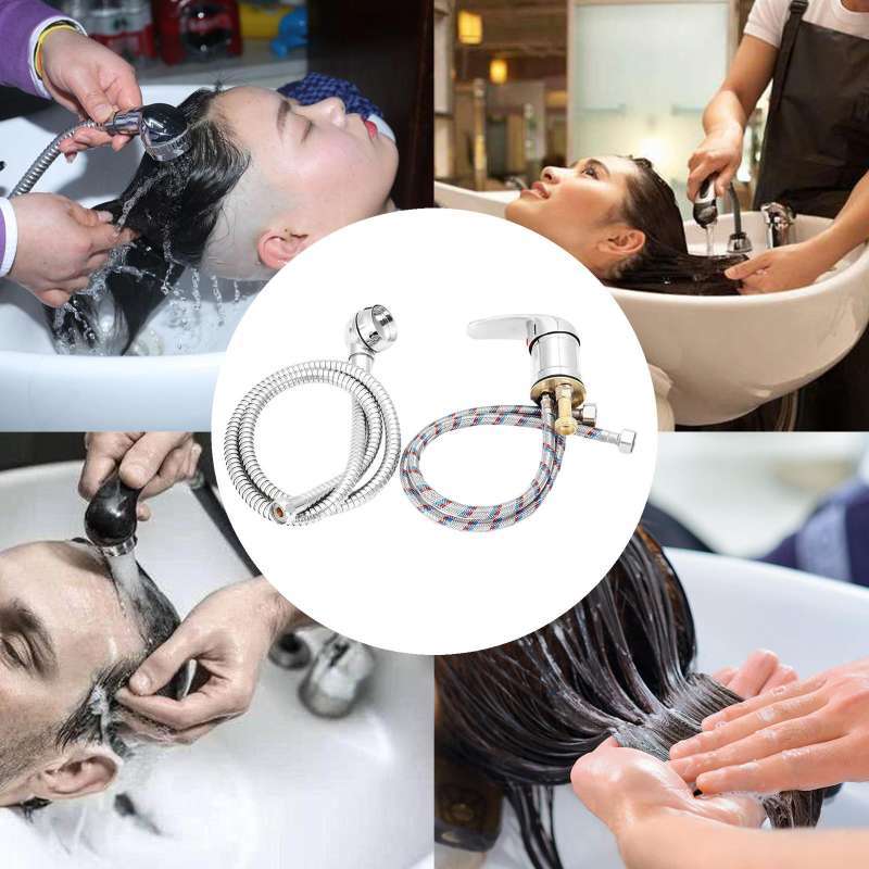 Jual Tap Shower Spray Hose Bath Sink Spray Attachment Head Washing ...