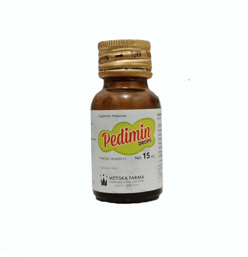 Jual Pedimin Drop 15 Ml Suplemen Multivitamin Penambah Nafsu Makan Anak ...