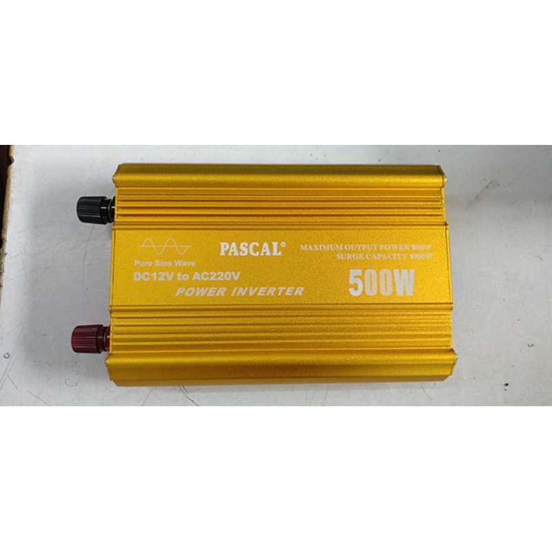 Jual PASCAL 500W.12V DCtoAC POWER INVERTER SINUS MURNI di Seller ...