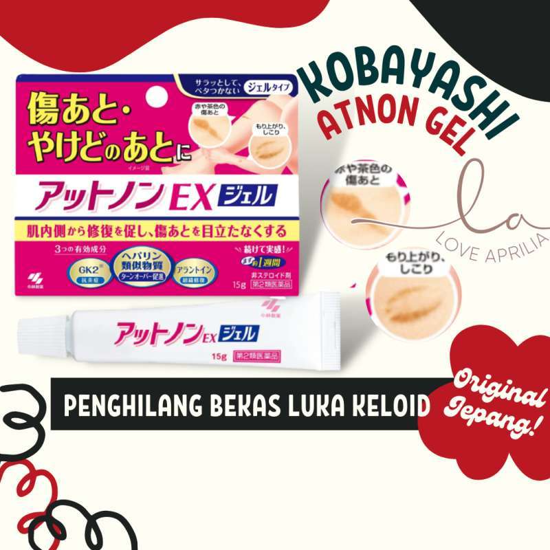 Jual Kobayashi Atnon (Gel) Original Jepang, Krim Penghilang Bekas Luka ...
