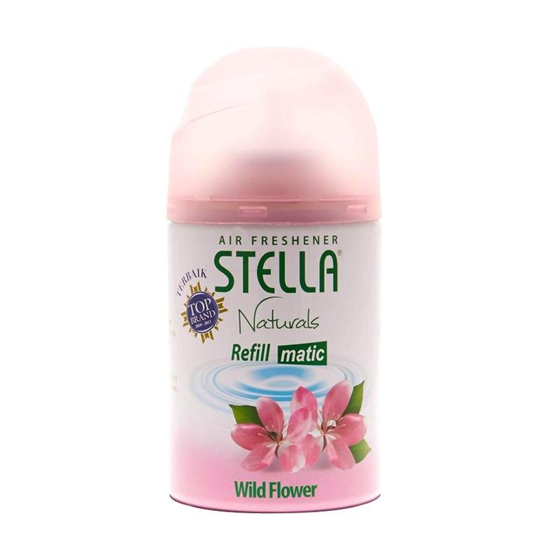 Jual Stella Matic Wild Flower Pengharum Ruangan [225 mL/ Kemasan Refill ...