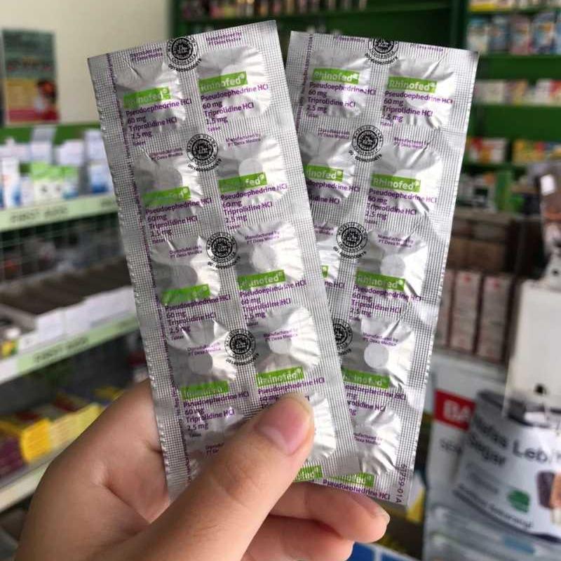 Jual Rhinofed 10 Tablet Atau 1 Box - 10 Tablet di Seller Ariduta Farma ...
