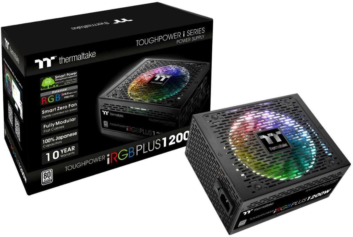 Jual Thermaltake Toughpower iRGB Plus 1200W 80+ Platinum Digital di ...