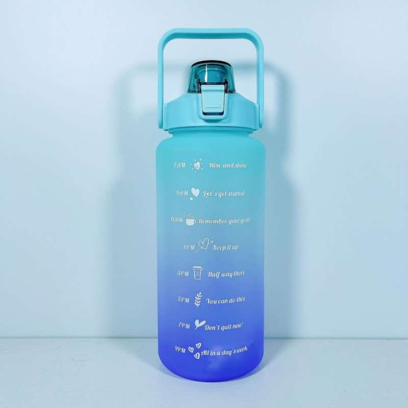 Jual BEST PROMO Botol Minum 2 liter Botol Air Minum Motivasi Dengan ...