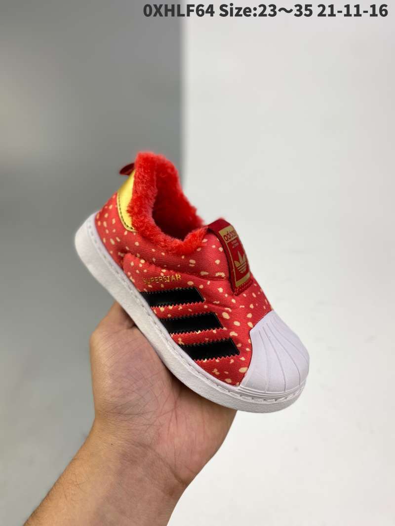 Jual Children's Shoes Adidas Plush Soft Shellfish In Stock 🤗 Mom Doesn ...