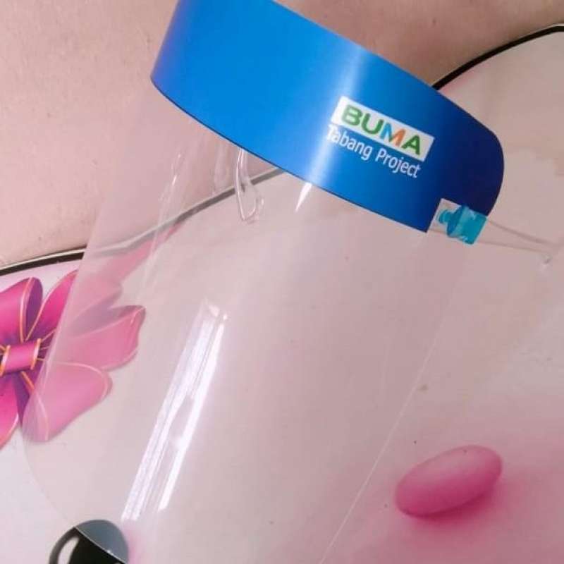 Jual Face Shield Kaca Mata + Sablon Logo /face Shield Nagita Di Seller ...