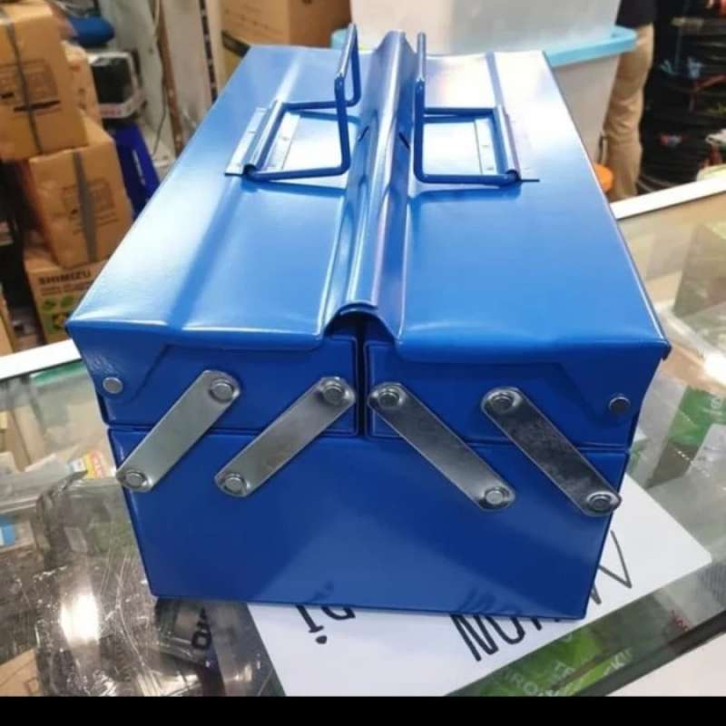 Promo Gratis Ongkir Toolbox 2 Susun Tool Box Besi Merk Big Boss-Tempat ...