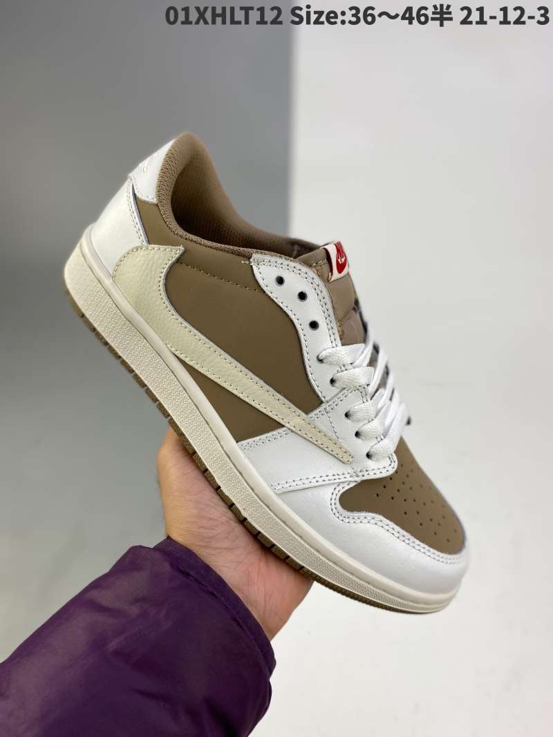 Jual Travis Scott x fragment x NIKE AIR Jordan 1 low Running sneakers ...