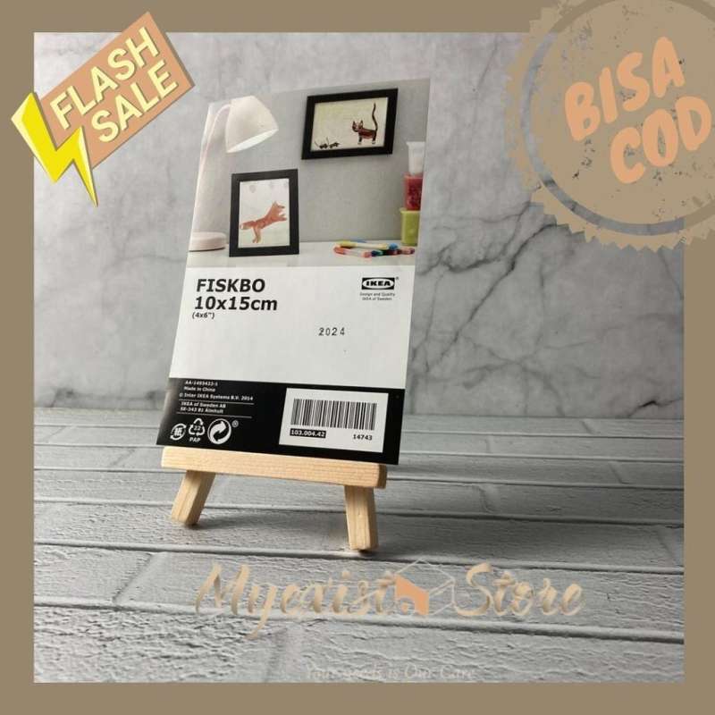 Jual easel kecil frame foto kayu STANDING WOOD FRAME STANDING FRAME ...
