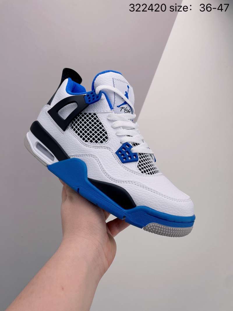 Jual Nike Air Jordan Nike Air Jordan 4 Motorsports Racing Blue Upper Is ...