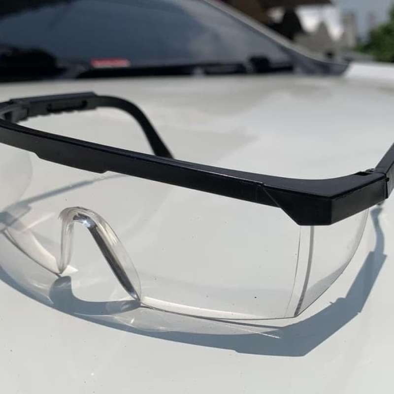Jual Safety Glasses Nankai / Kacamata Safety Clear - Hitam Di Seller ...