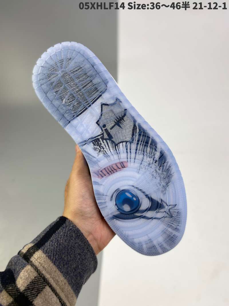 Jual Nike Air Jordan 1 Low Quot Mighty Swooshers Quot Low Top Haze Blue ...