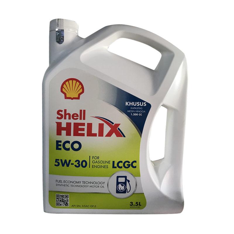Jual Shell Helix ECO 5W-30 LCGC Oli Mobil [3.5 L] di Seller Mulia Jaya ...
