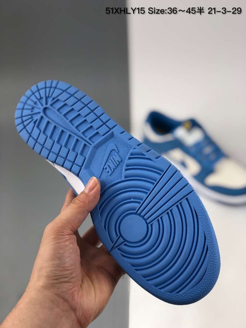 Jual NIKE SB Dunk Low Coast North Carolina blue frame is decorated with ...