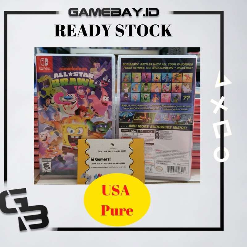 Jual Nintendo Switch Nickelodeon All Star Brawl di Seller Gamebay ...