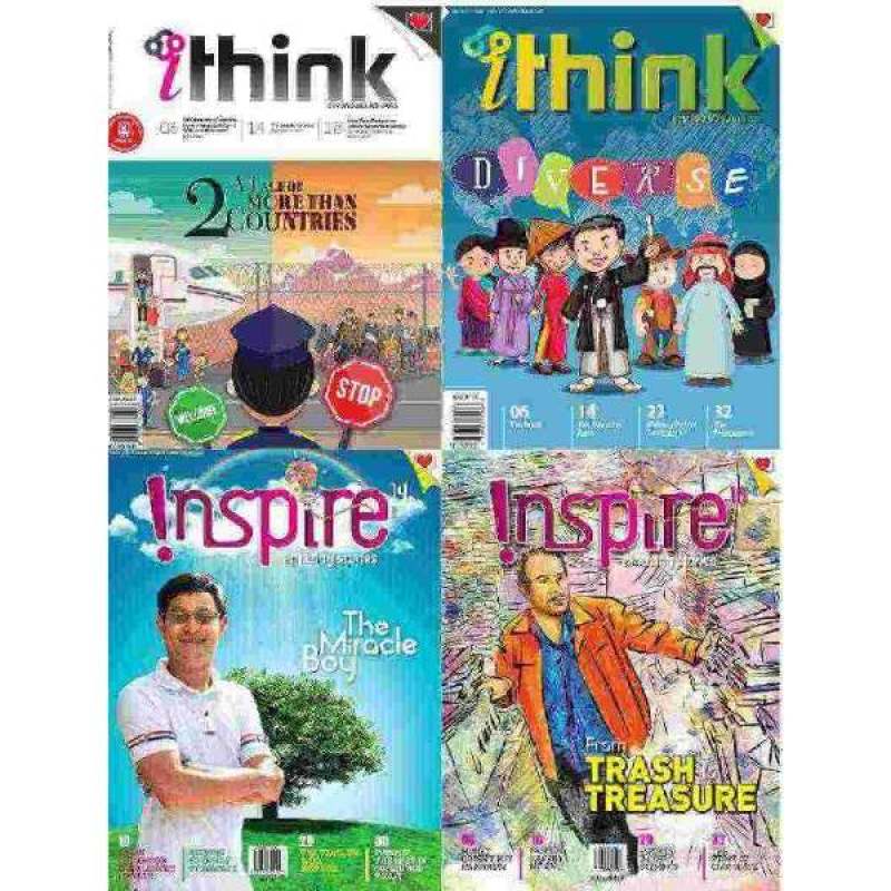 Jual Combo D : Inspire Magazine (13+ y/o) and iThink Magazine (15+ y/o ...
