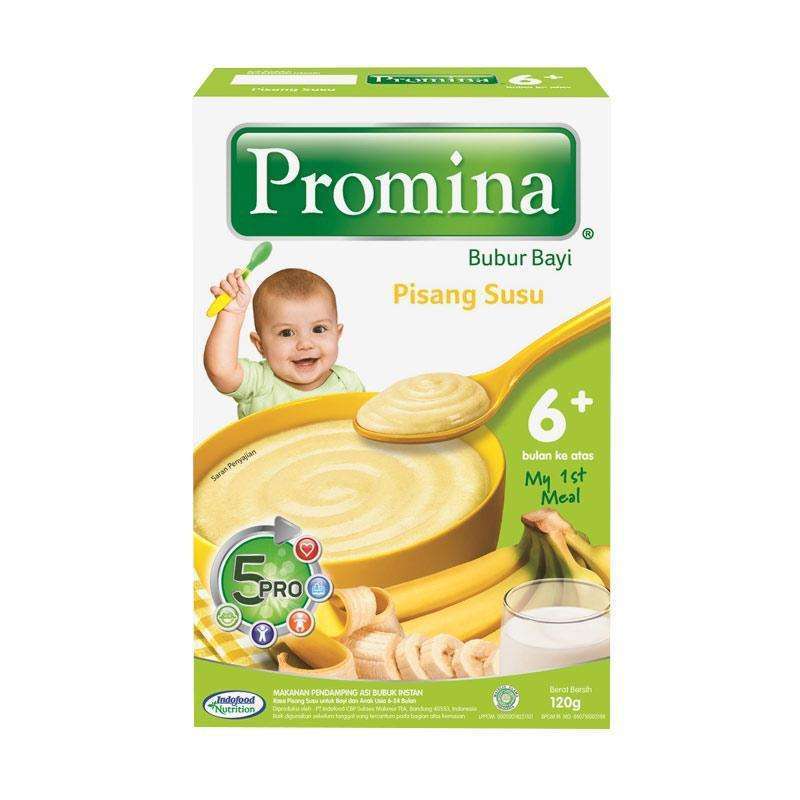 Jual Promina Banana Milk Bubur Bayi [6m+/ 120 g] di Seller Willow Baby ...