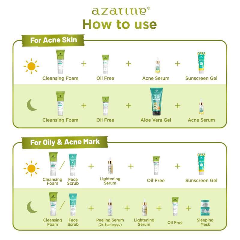 Jual Azarine Oil Free Brightening Daily Moisturizer 40g Di Seller Csf ...