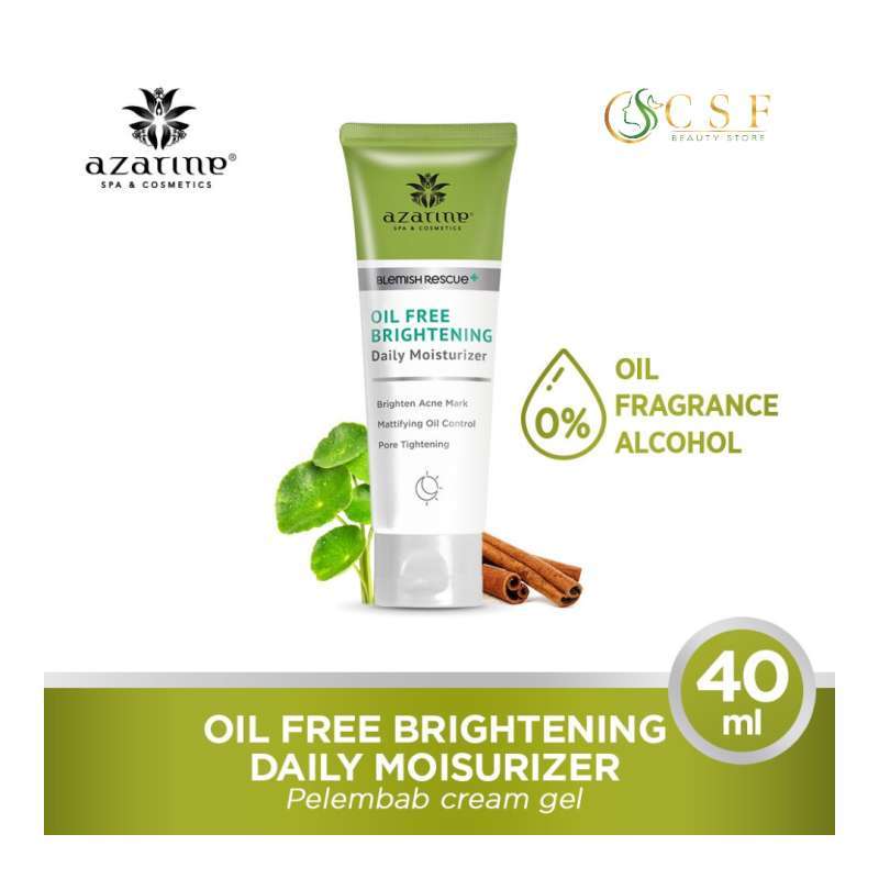 Jual Azarine Oil Free Brightening Daily Moisturizer 40g Di Seller Csf ...