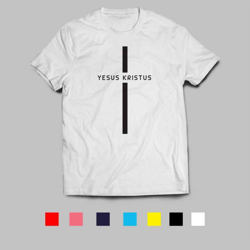 Jual Kaos Rohani Yesus Kristus / Kaos Distro Yesus Kristus / Baju ...