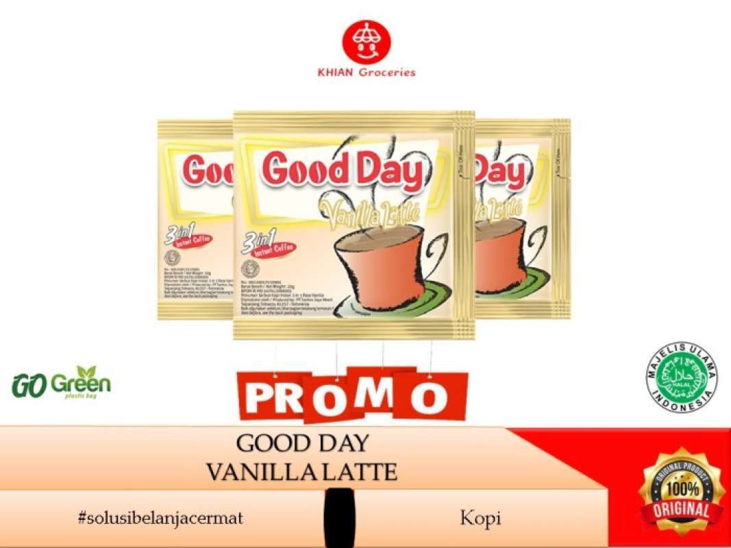 Jual Good Day Kopi Sachet All Varian 1 Renceng 20gram x 10 Sachet ...